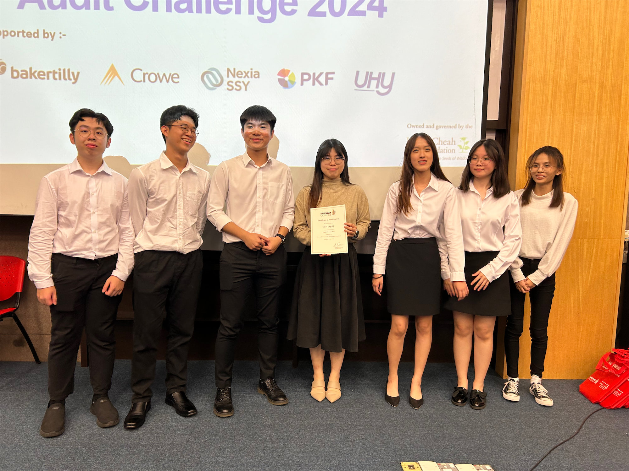 Sunway TES ACCA FIA Audit Challenge 2024 - Nexia SSY